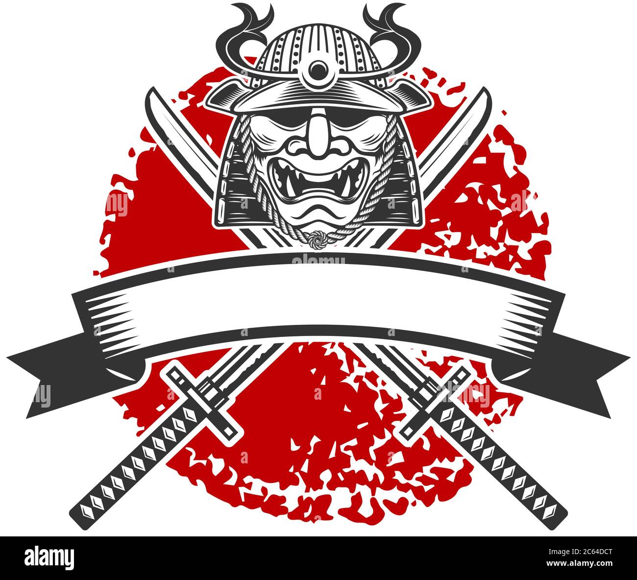 Asian demon warrior Stock Vector Images - Alamy