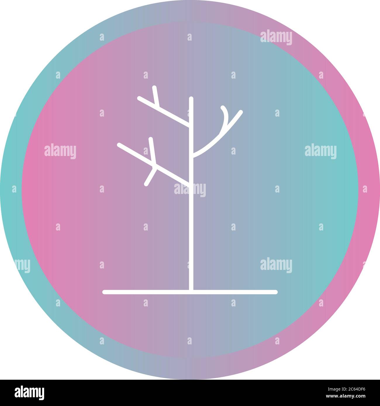 Unique Autumn Tree Vector Line Icon Stock Vector Image & Art - Alamy