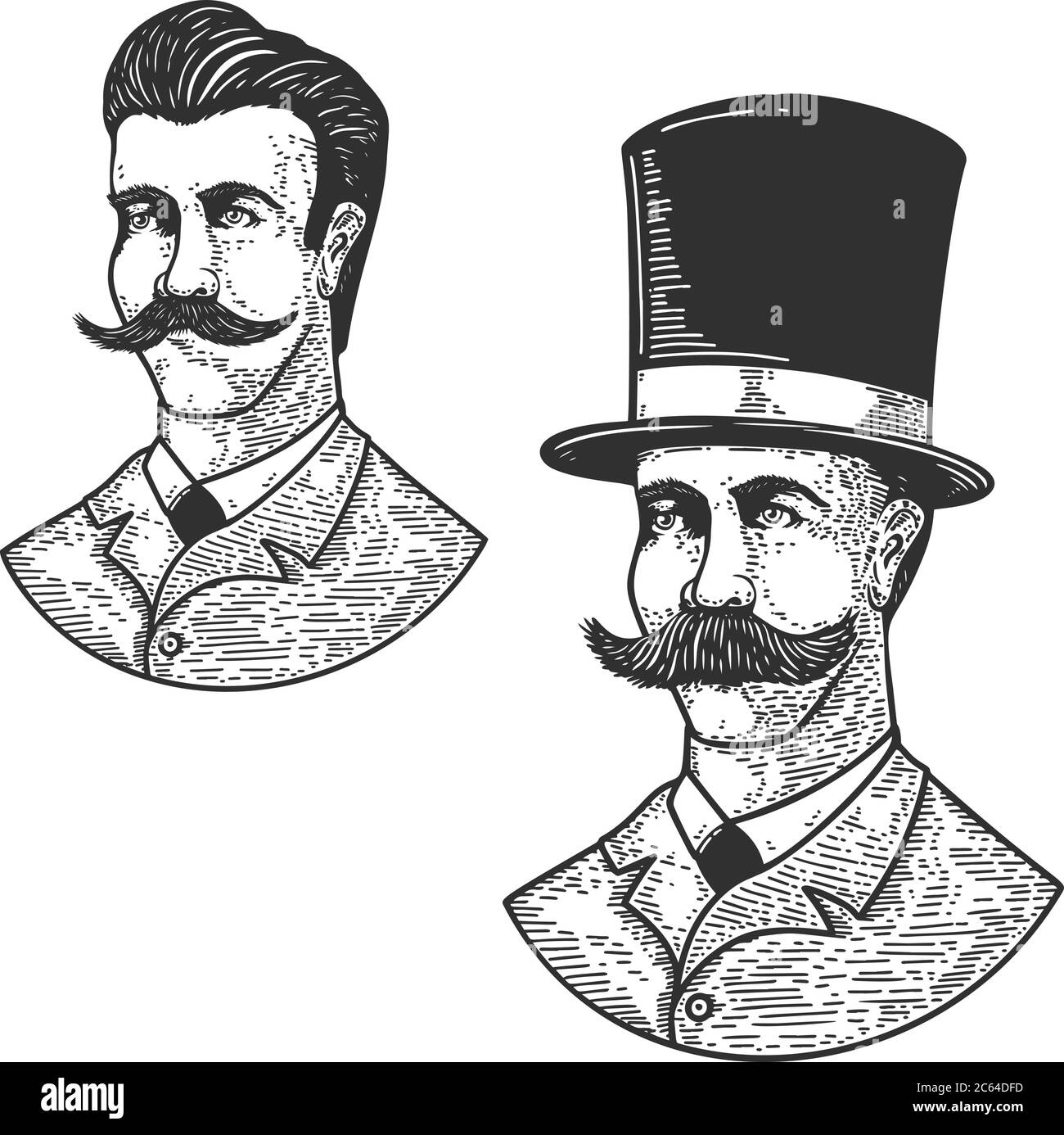 Vintage Gentleman Illustration