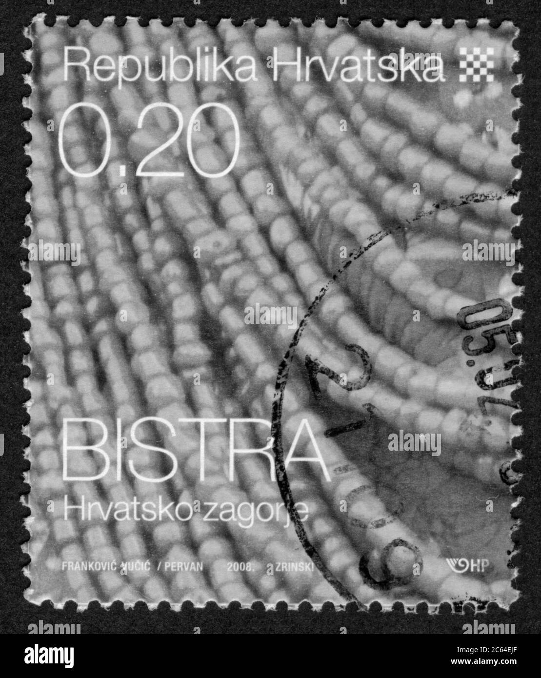 Postage Stamp Croatia High Resolution Stock Photography and Images - Alamy