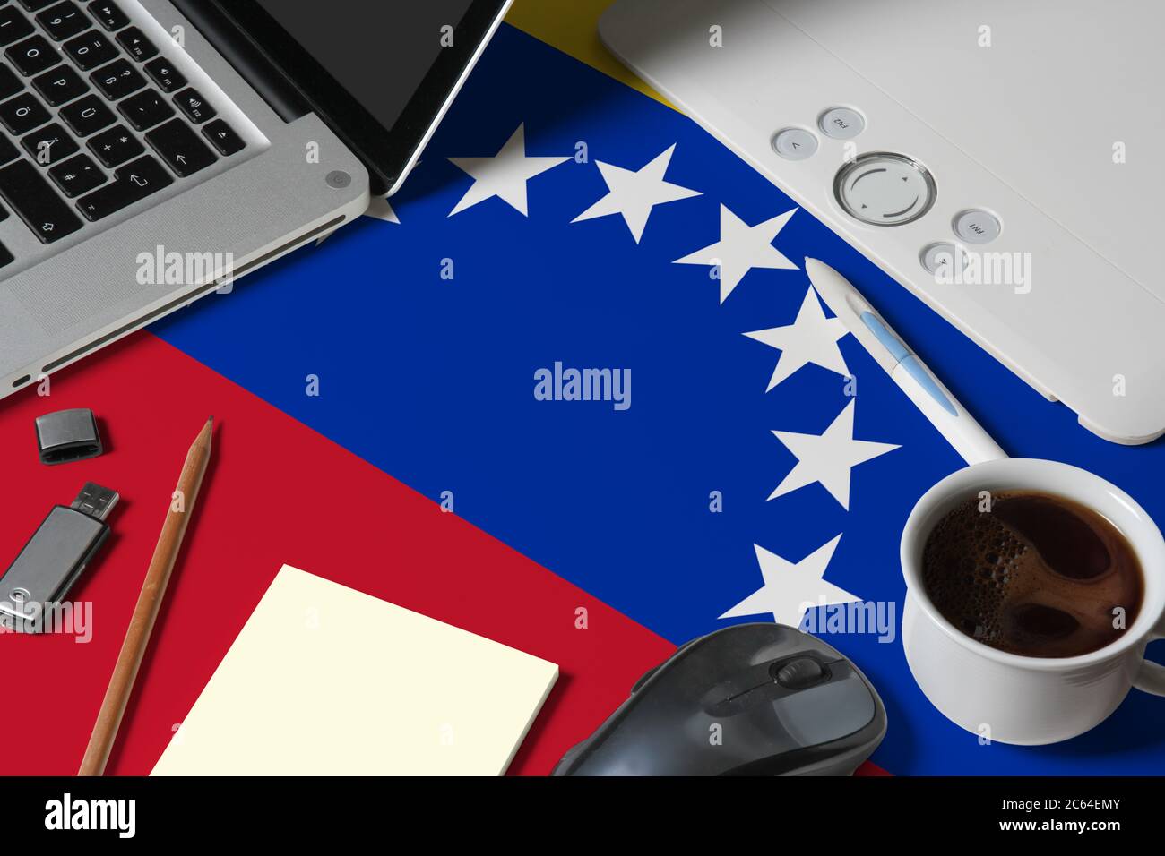 Venezuelan flag mockup hi-res stock photography and images - Alamy