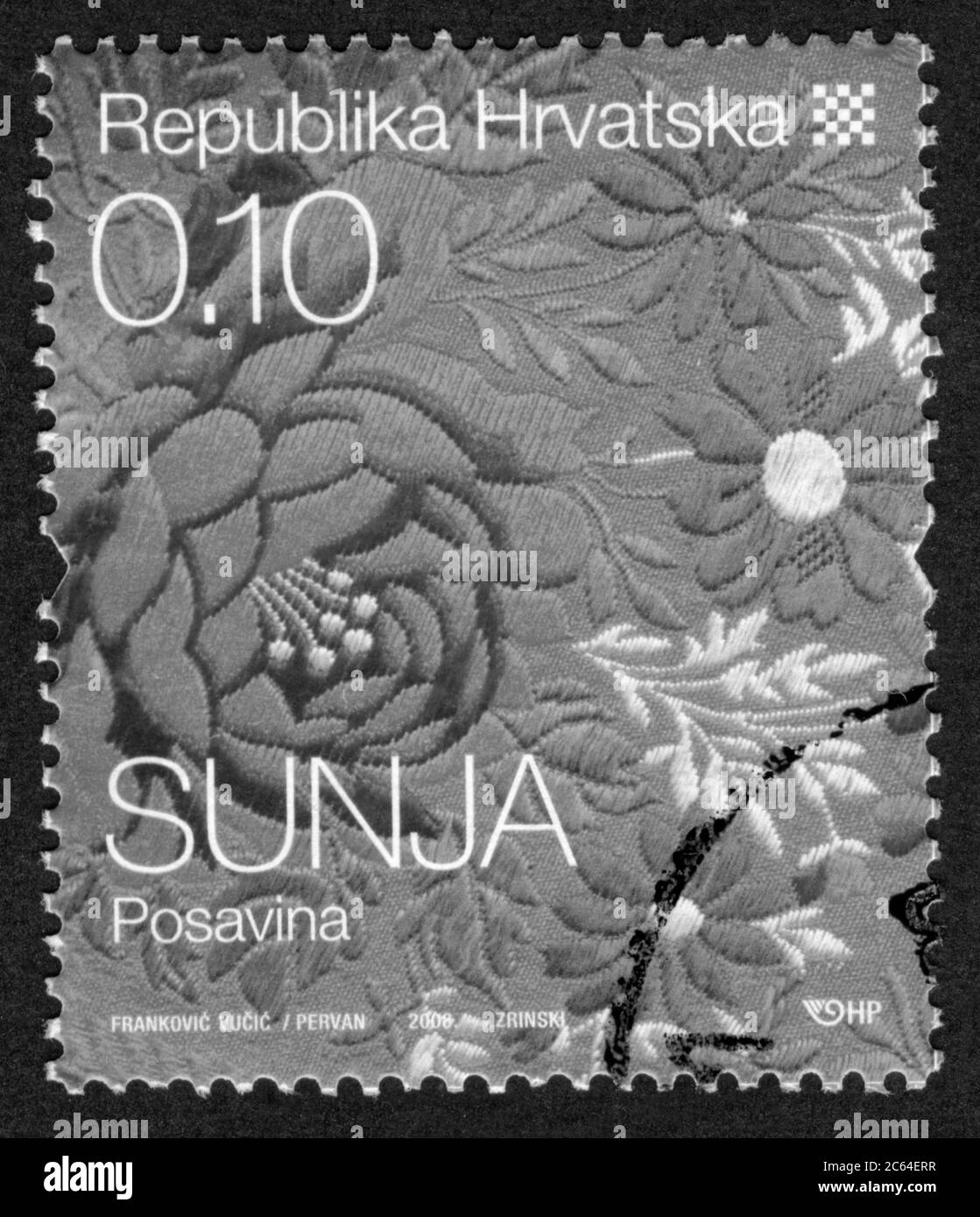 Postage Stamp Croatia High Resolution Stock Photography and Images - Alamy