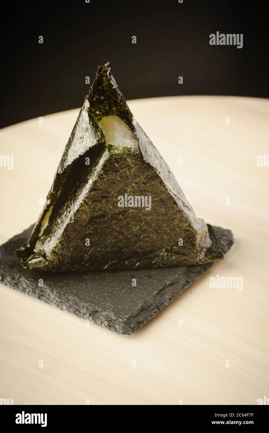 O-nigiri or also known as o-musubi, nigirimeshi, rice ball, is a ...