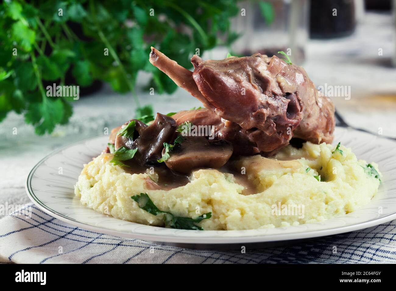 Rabbit legs hi-res stock photography and images - Alamy