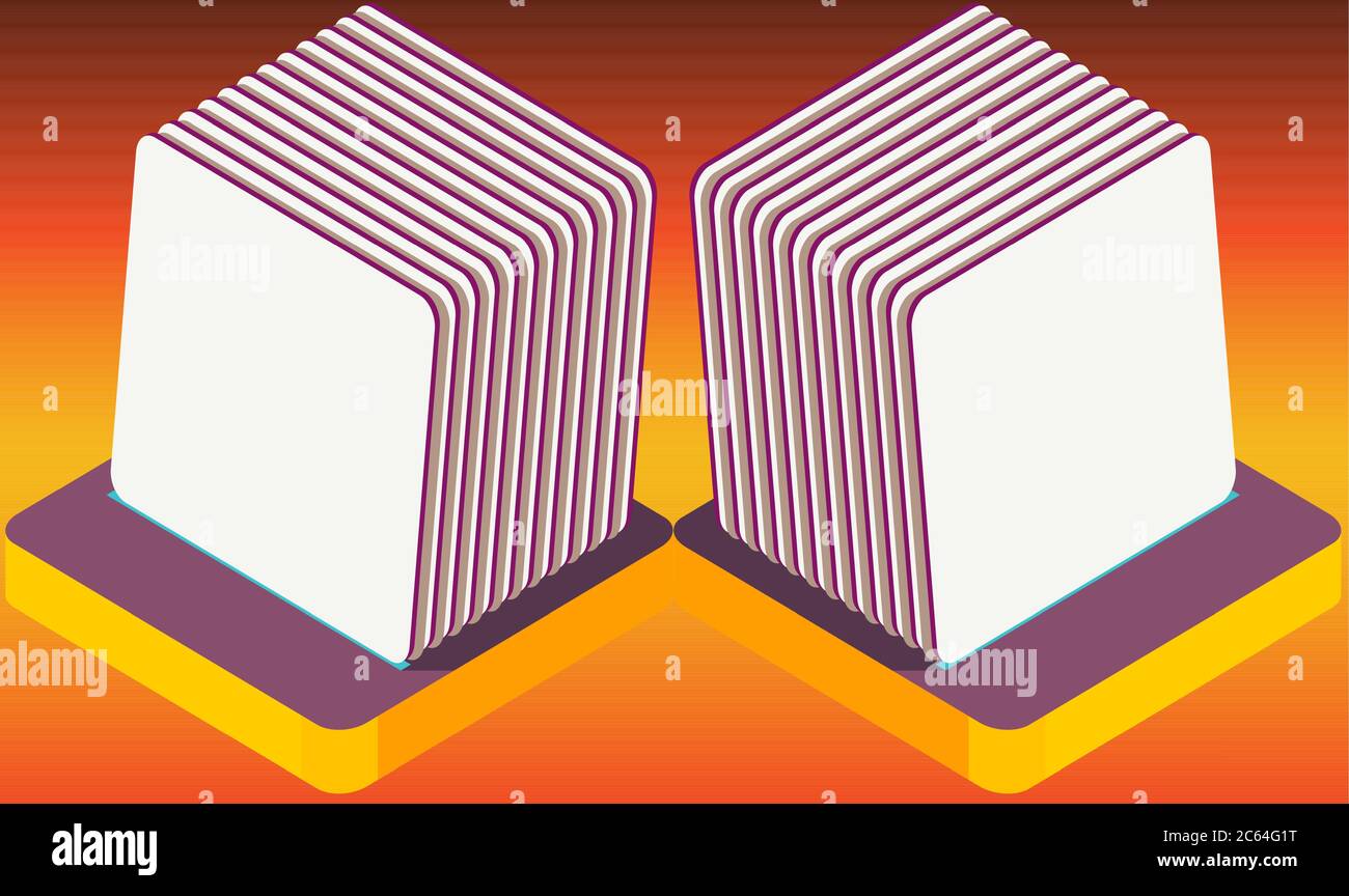 digital textile design of big boxes on abstract backgrounds Stock ...