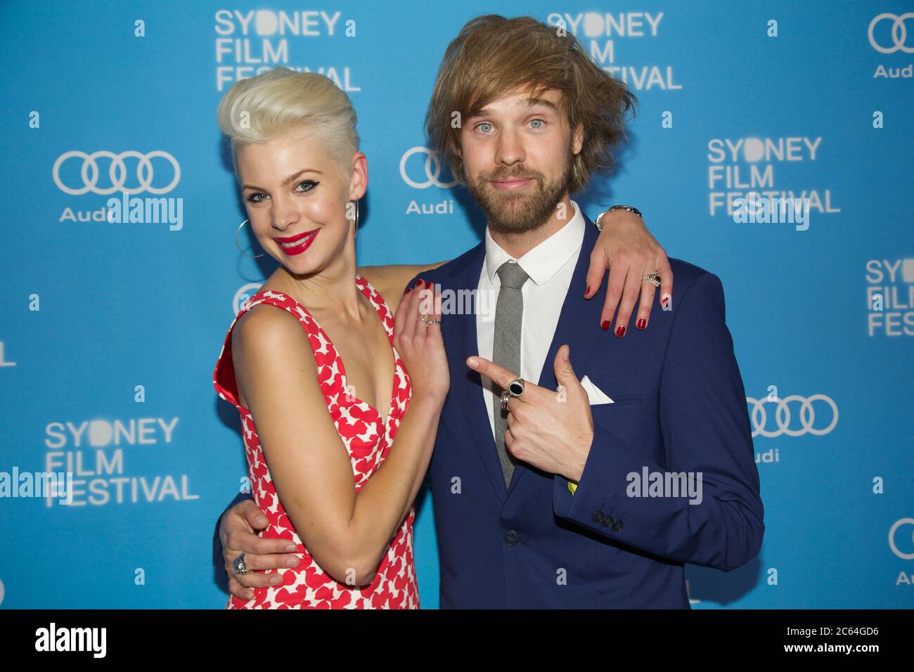 Model and MTV personality Kate Peck and Danny Clayton arrive on the red ...