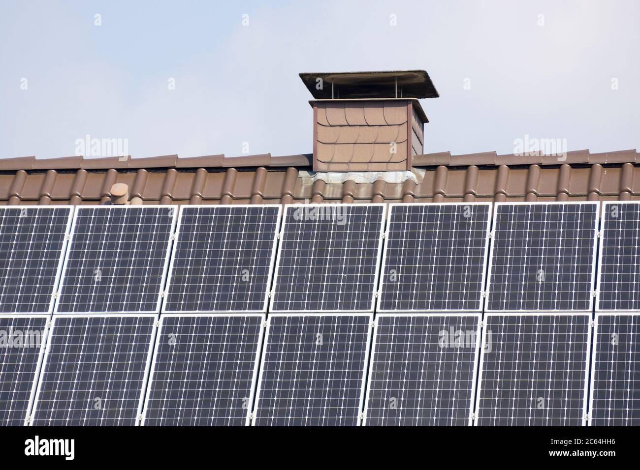 Solar roof collector hi-res stock photography and images - Alamy
