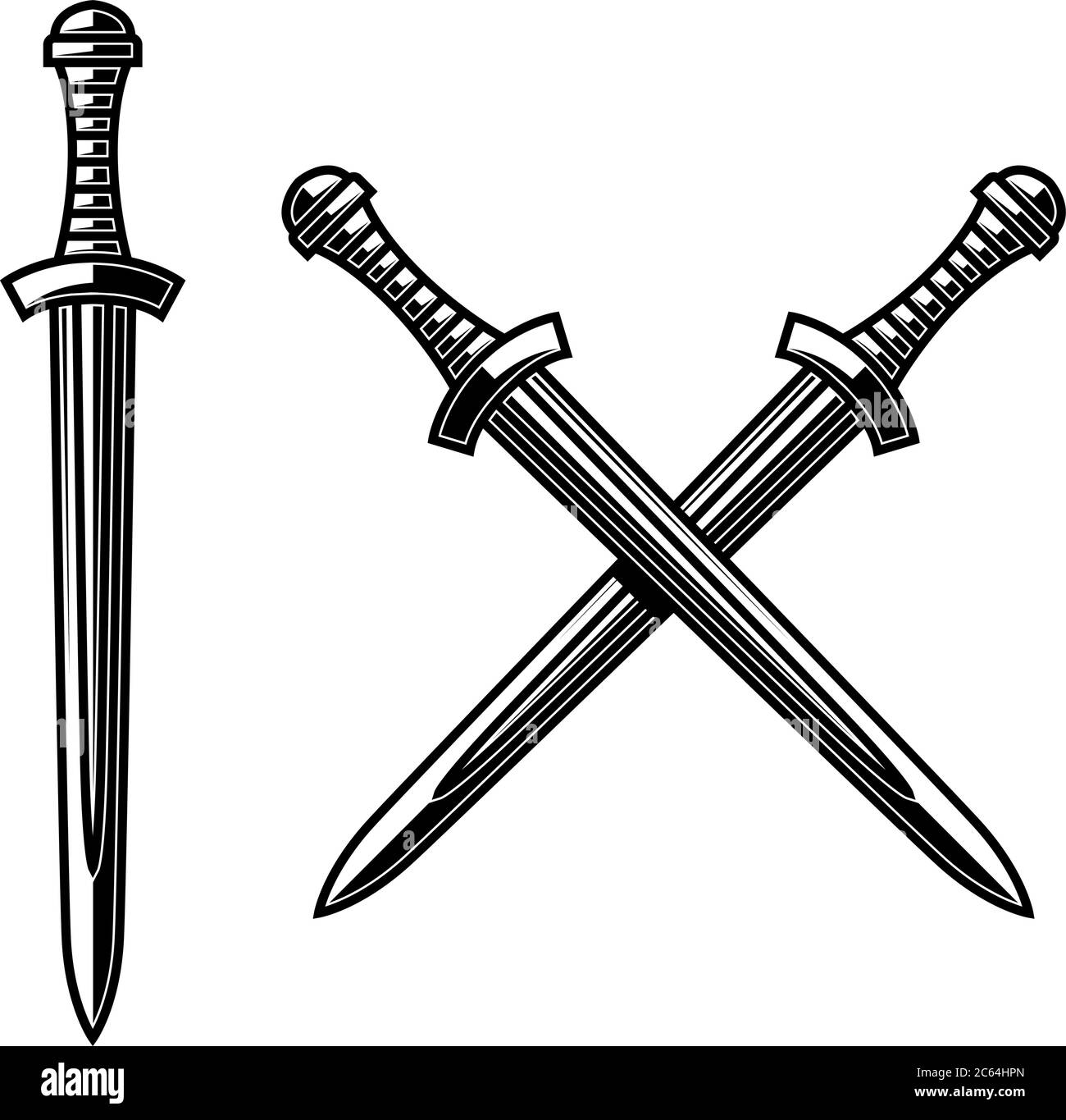 Daggers roman Stock Vector Images - Alamy