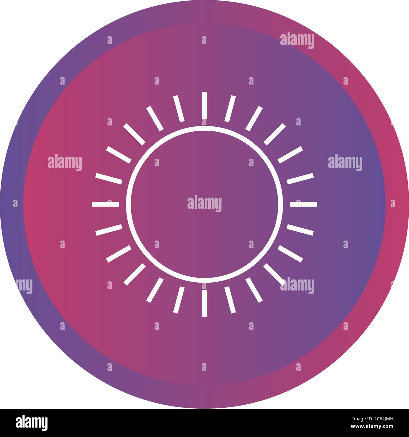 Unique Sun Vector Line Icon Stock Vector Image & Art - Alamy