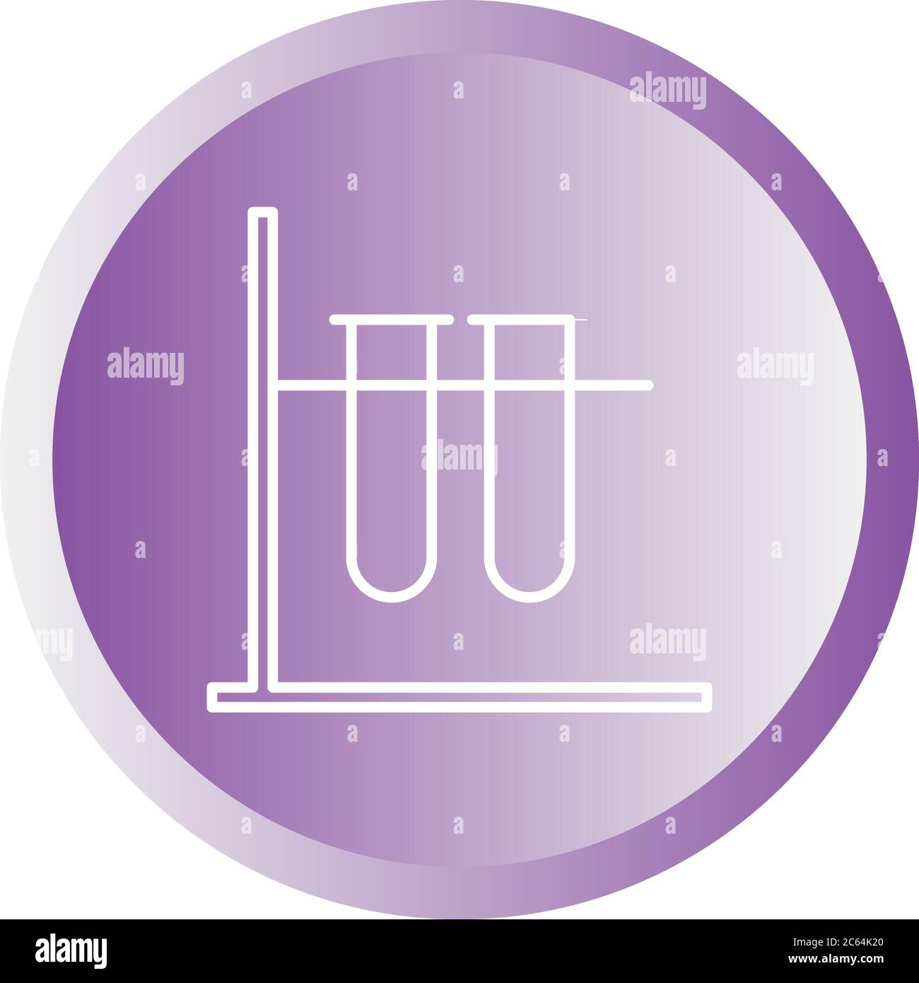 Unique Test Tubes Vector Line Icon Stock Vector Image & Art - Alamy