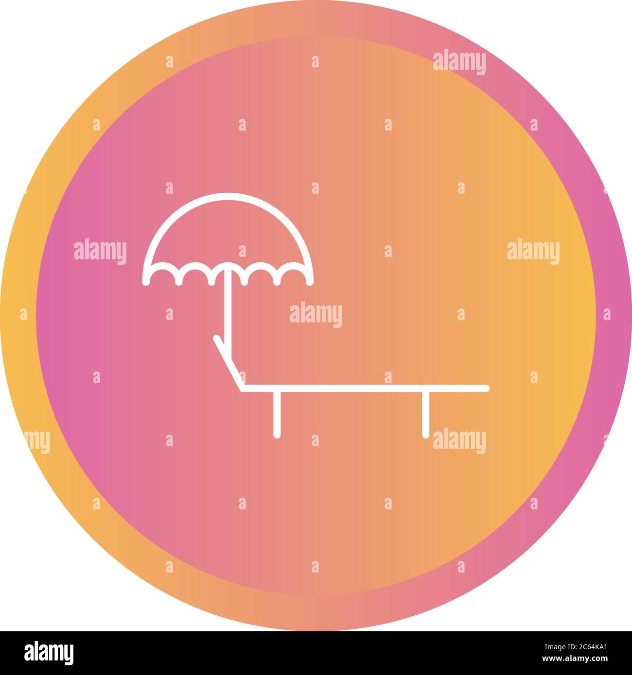 Folding chair woman Stock Vector Images - Alamy