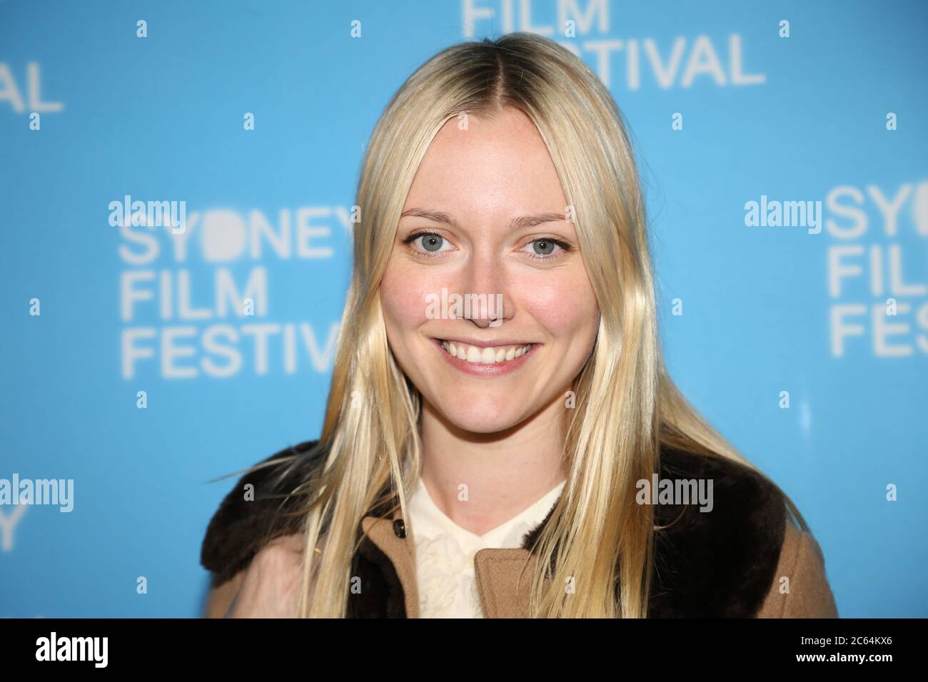 Actress Georgina Haig arrives on the red carpet at the Australian ...