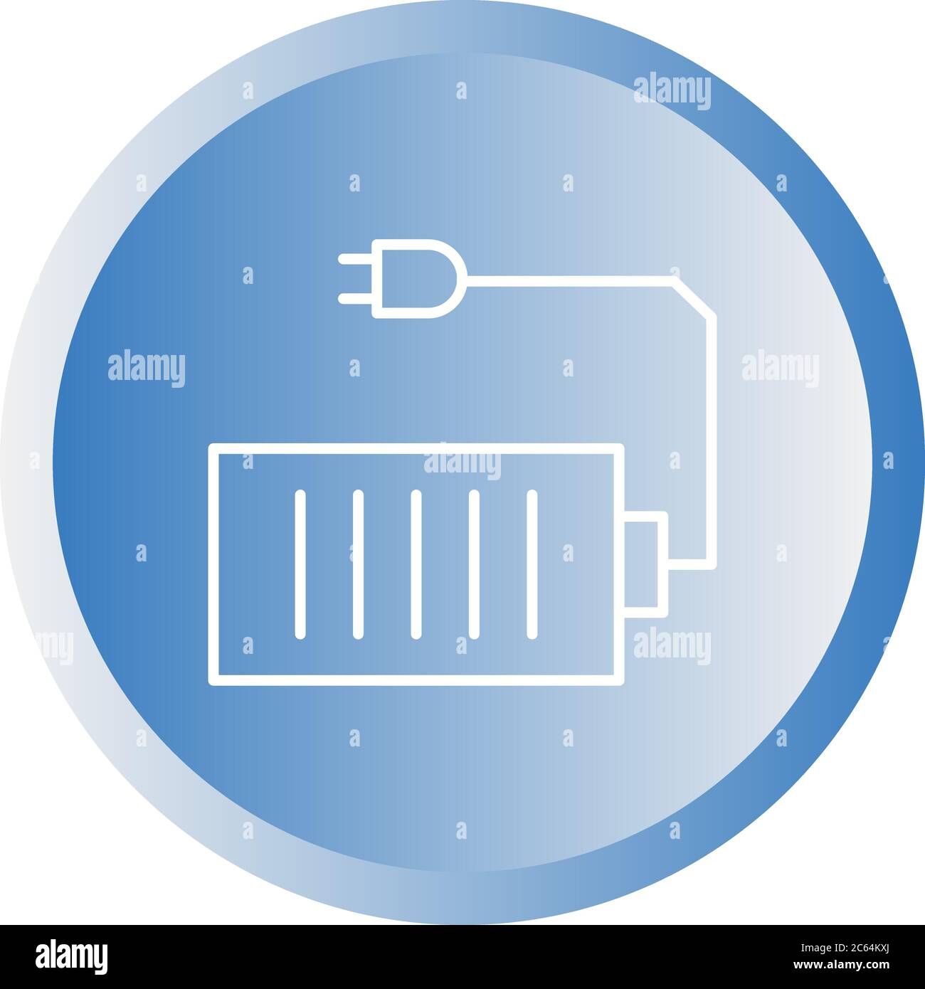 Unique Cell And Plug Vector Line Icon Stock Vector Image & Art - Alamy