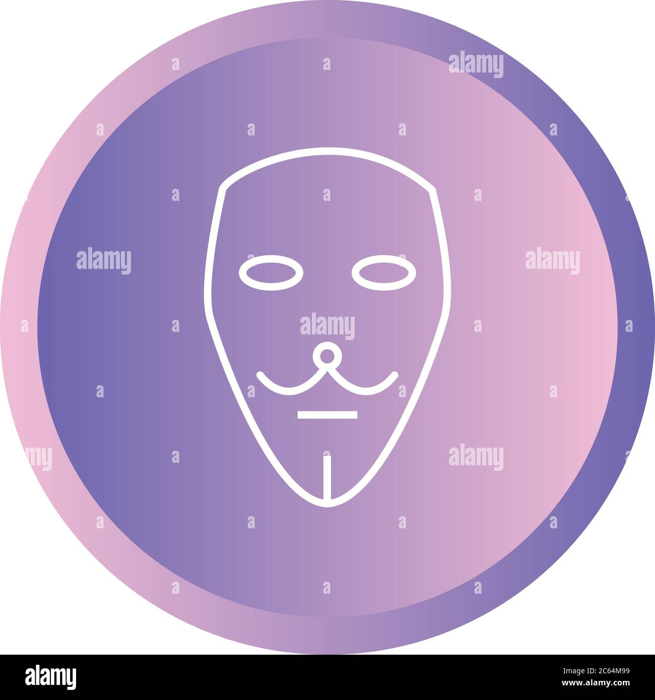 Masks vector icon modern Stock Vector Images - Alamy