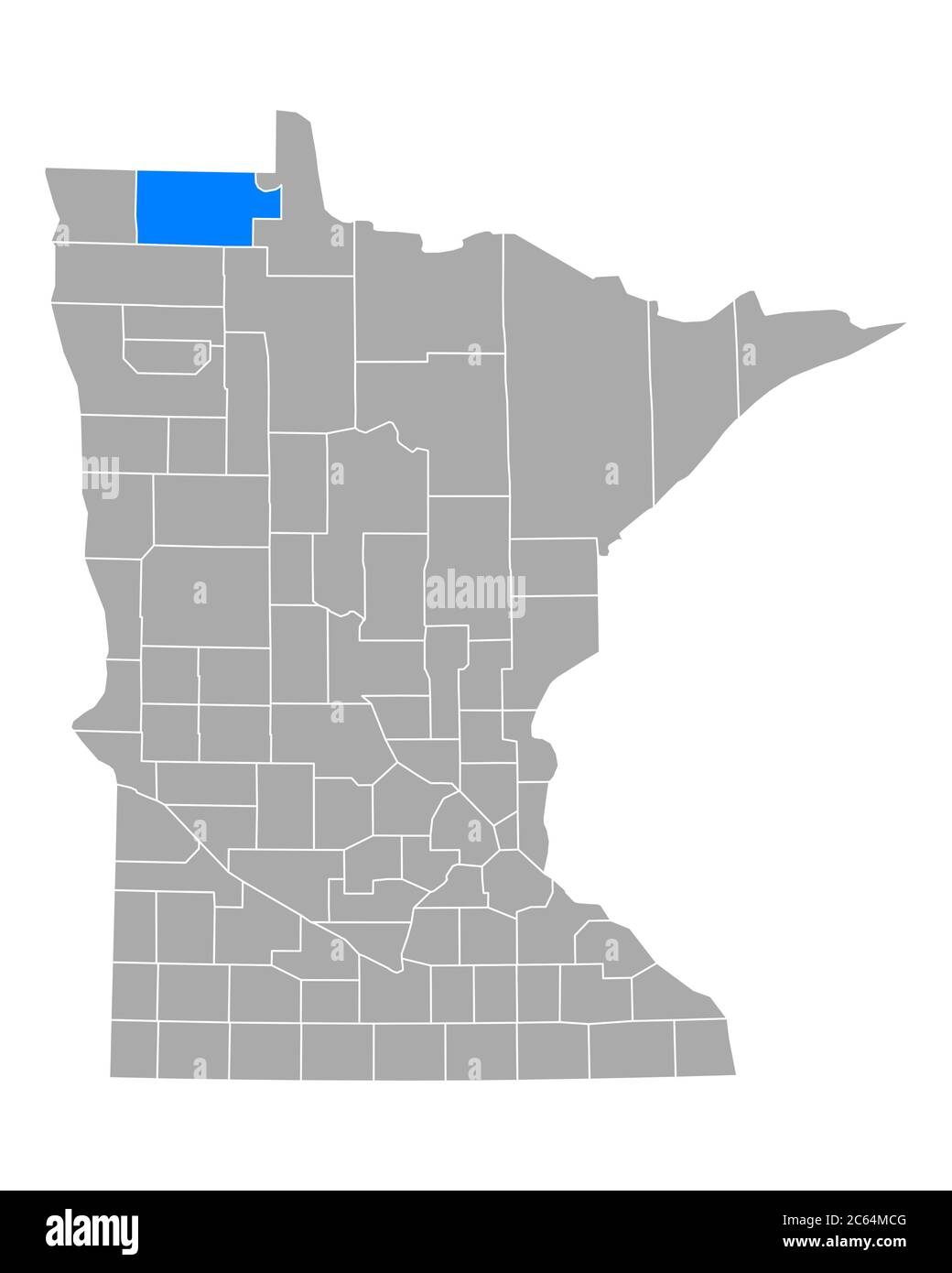 Map of roseau hi-res stock photography and images - Alamy