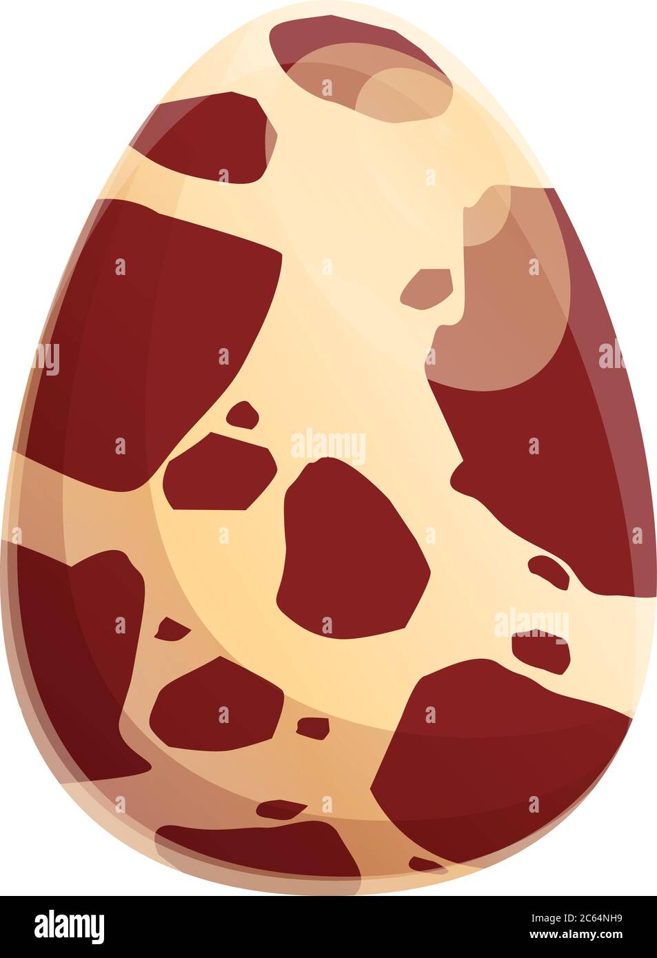 Quail egg icon. Cartoon of quail egg vector icon for web design ...