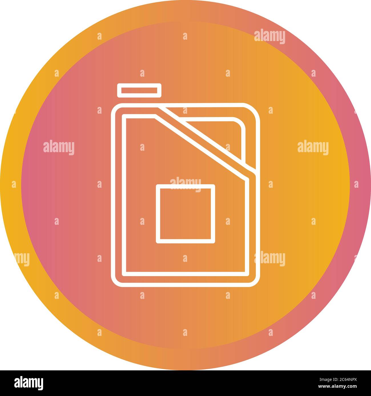 Unique Diesel Can Vector Line Icon Stock Vector Image & Art - Alamy