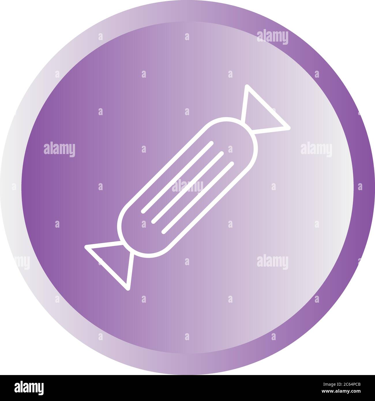 Unique Candy Vector Line Icon Stock Vector Image & Art - Alamy