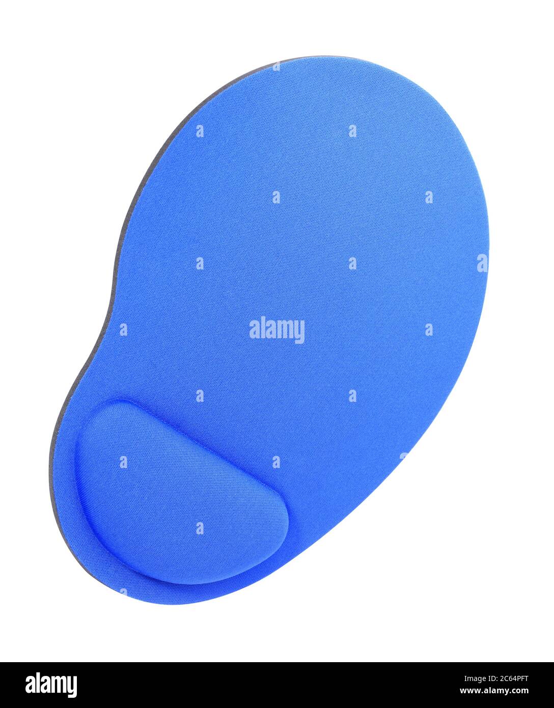 blue Mouse Pad isolated on white background Stock Photo - Alamy