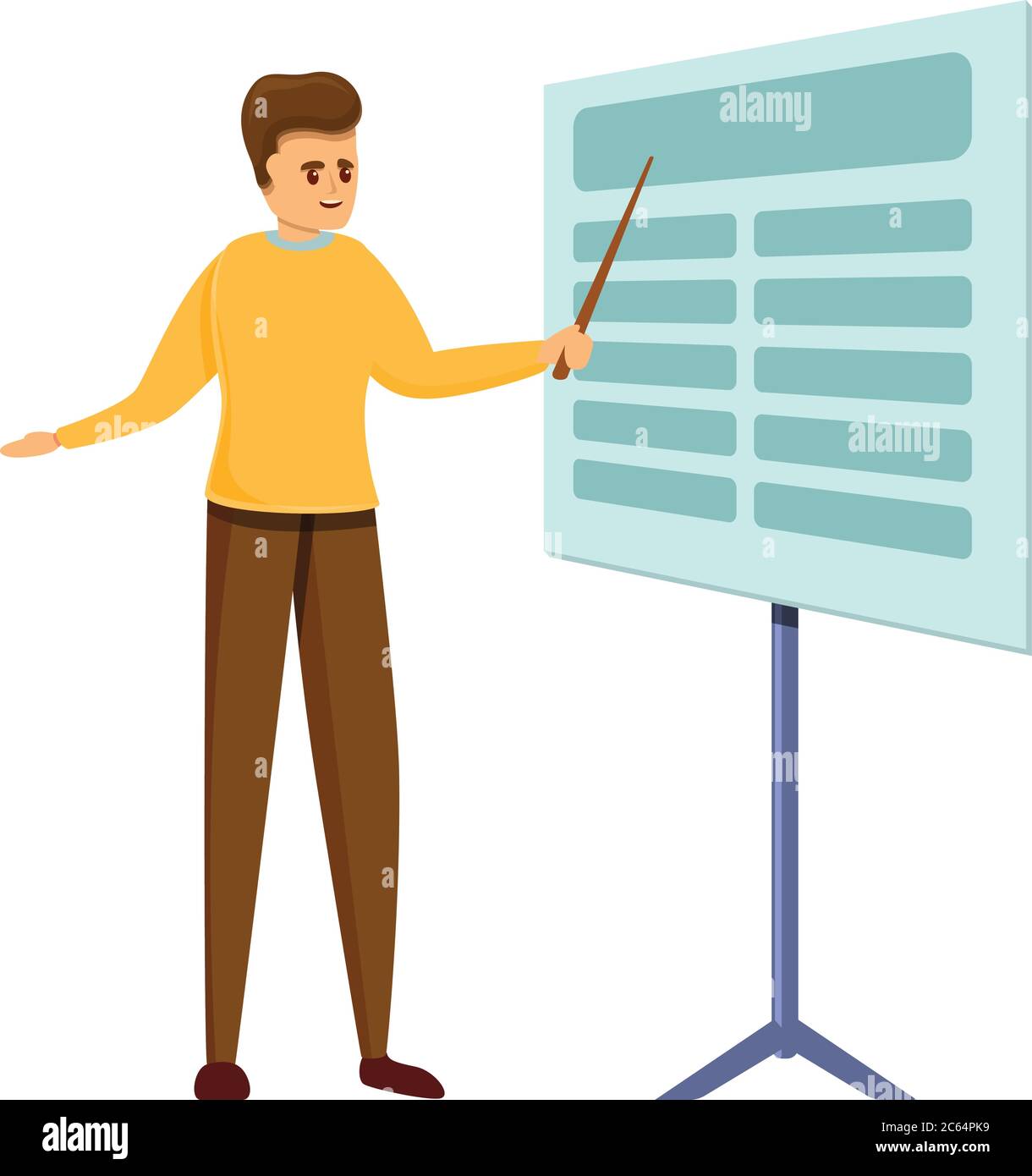 Art director show banner icon. Cartoon of art director show banner ...