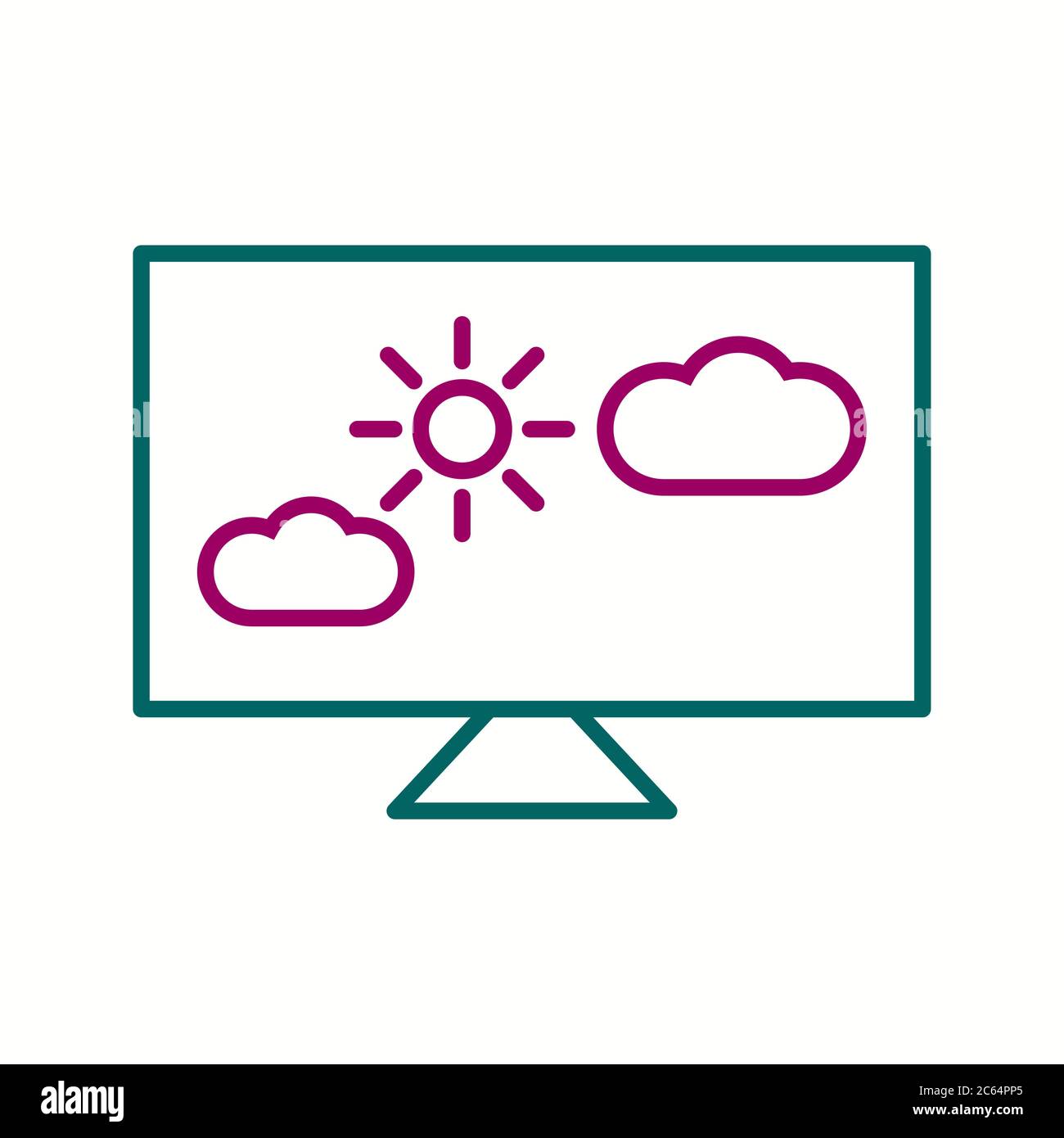 Modern weather graphics Stock Vector Images - Alamy