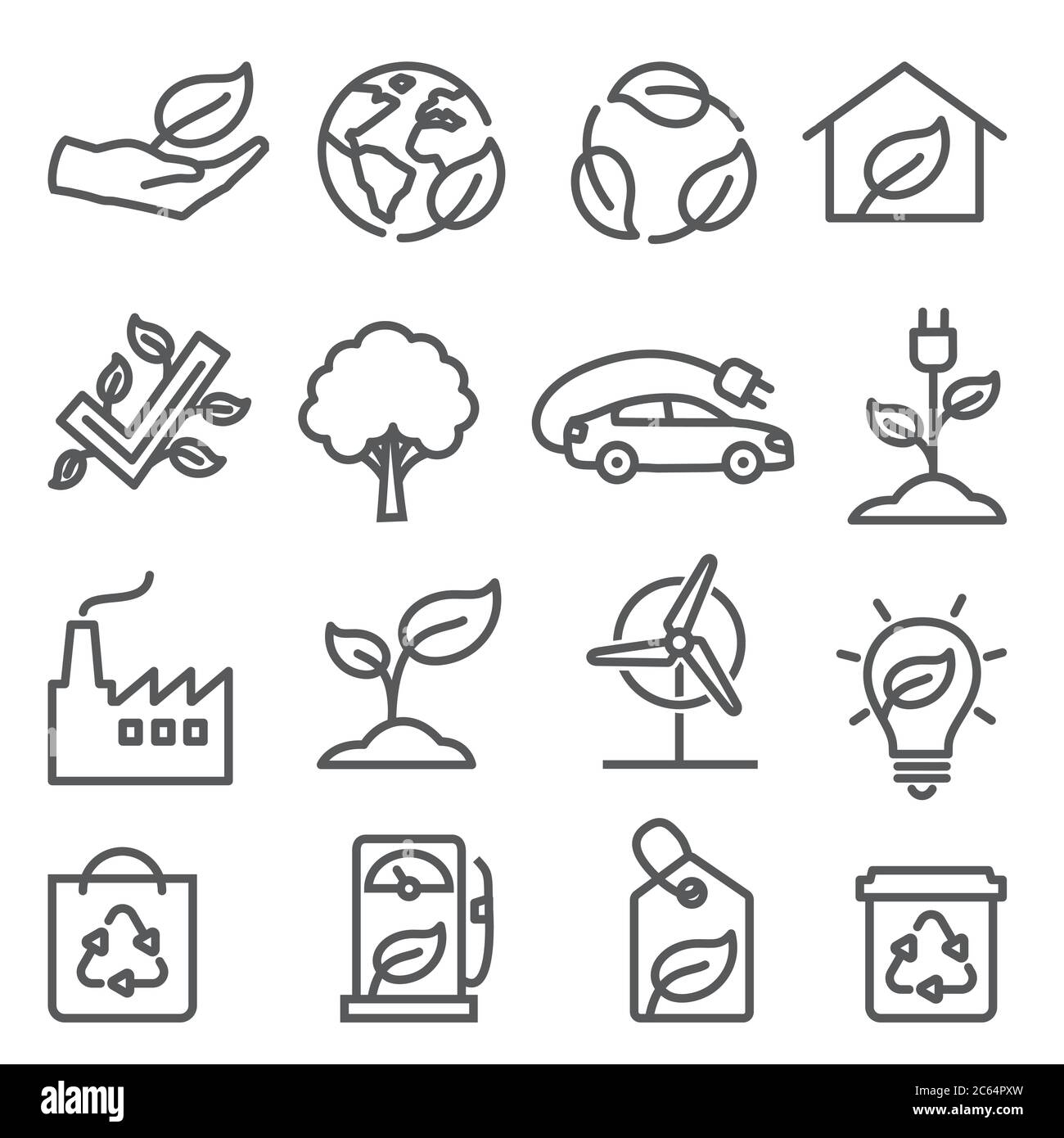 Plug line icon on Stock Vector Images - Alamy