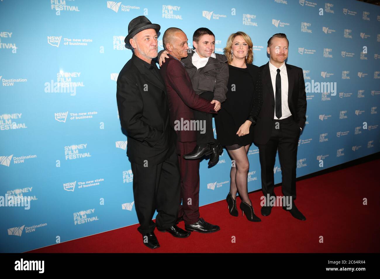 L-R: David Field, Richard Green, Jamie Fallon, Susan Prior and Anthony ...