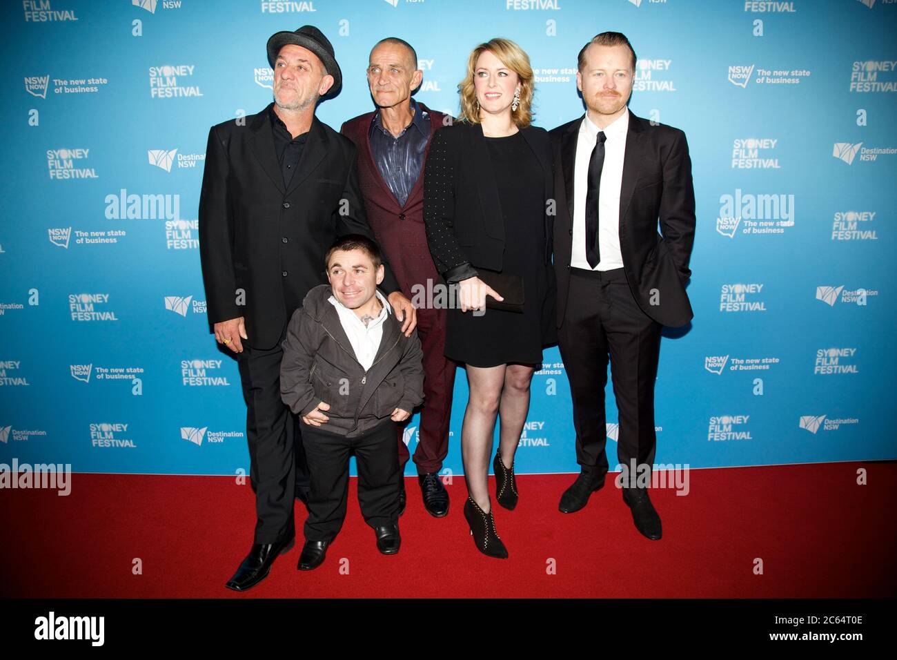 L-R: David Field, Jamie Fallon, Richard Green, Susan Prior and Anthony ...