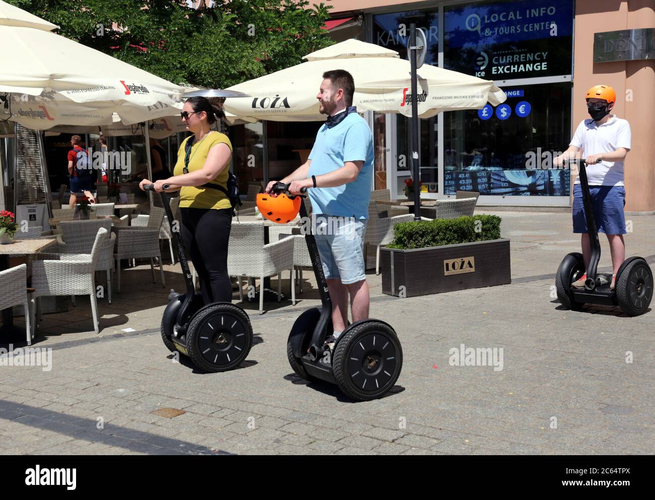 Segways sightseeing hi-res stock photography and images - Alamy