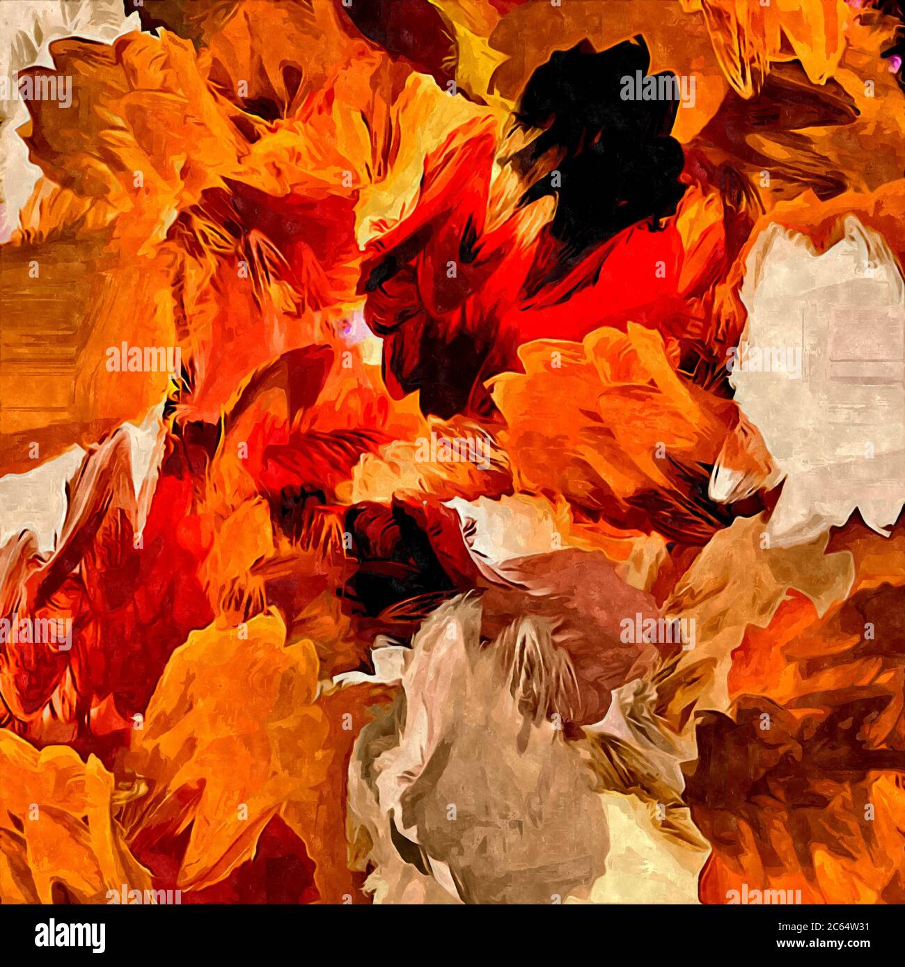 abstract psychedelic background watercolor stylization from colored ...