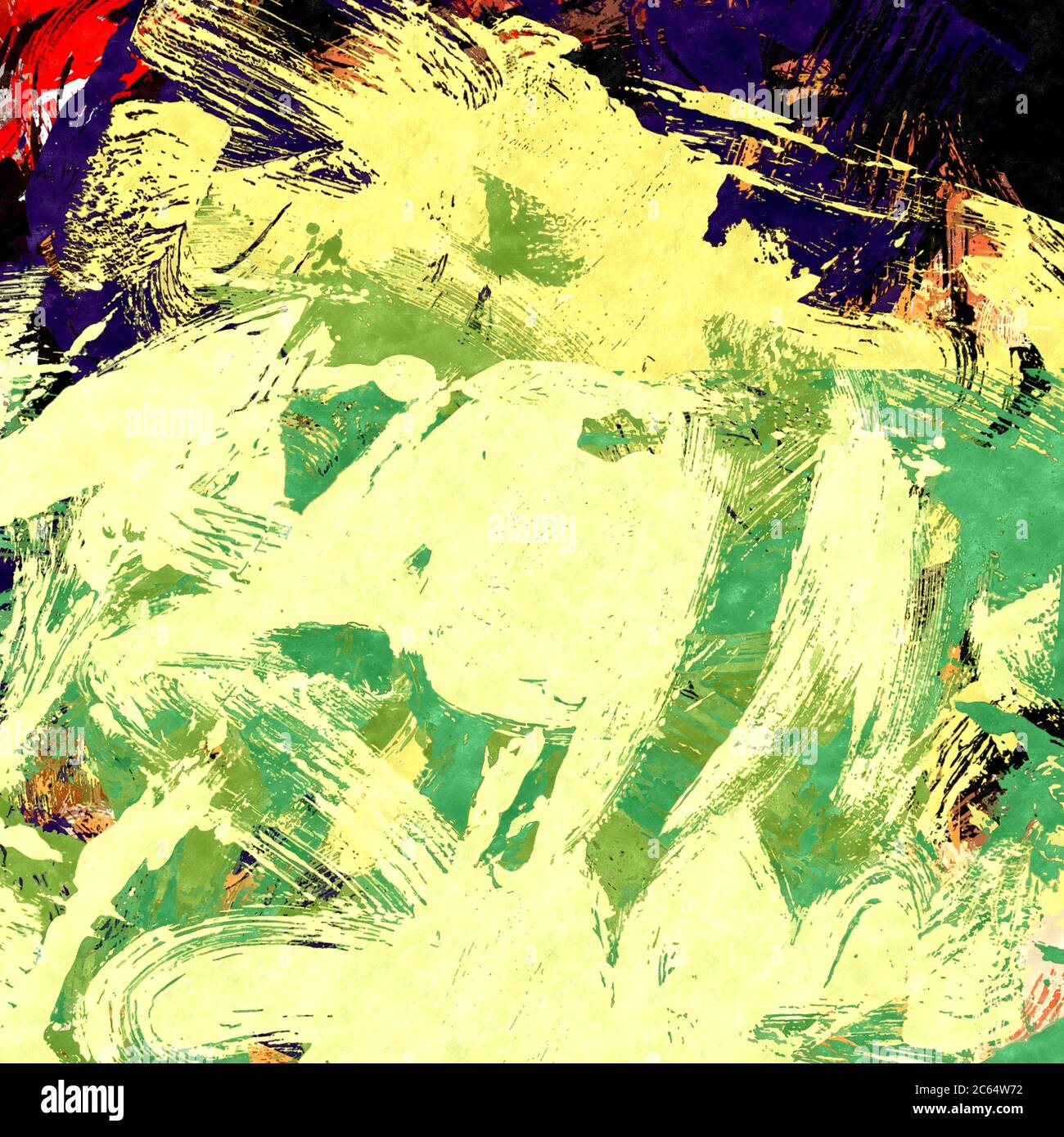 abstract psychedelic background watercolor stylization from colored ...