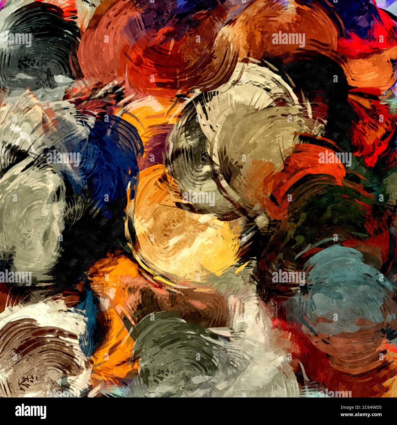 abstract psychedelic background watercolor stylization from colored ...