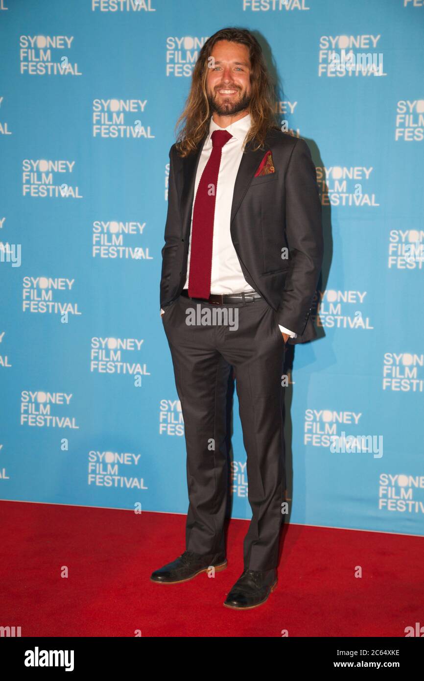 Executive Producer Adam Hart arrives on the red carpet at the ...