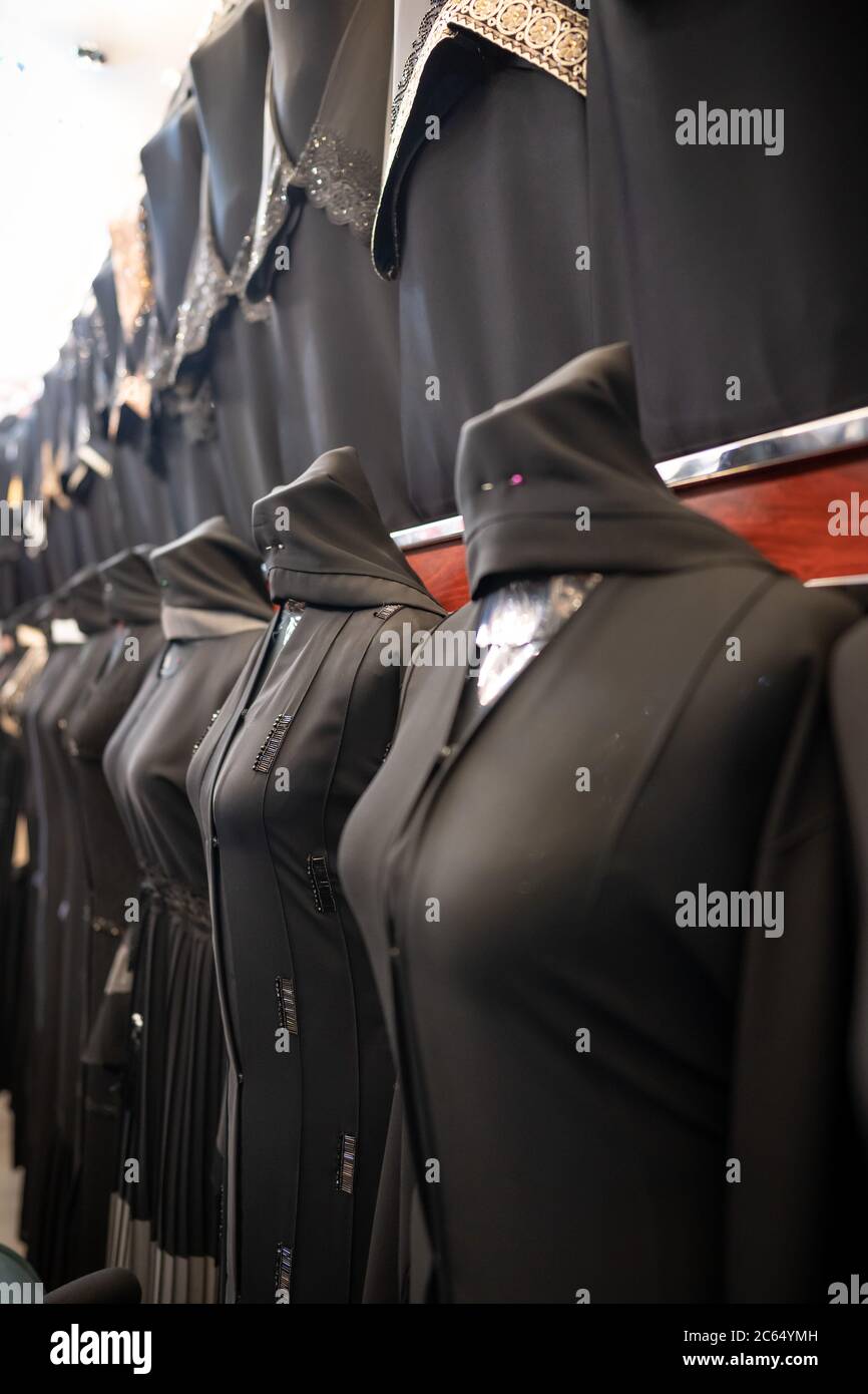 The abaya "cloak" sometimes also called an aba, is a simple, loose over ...