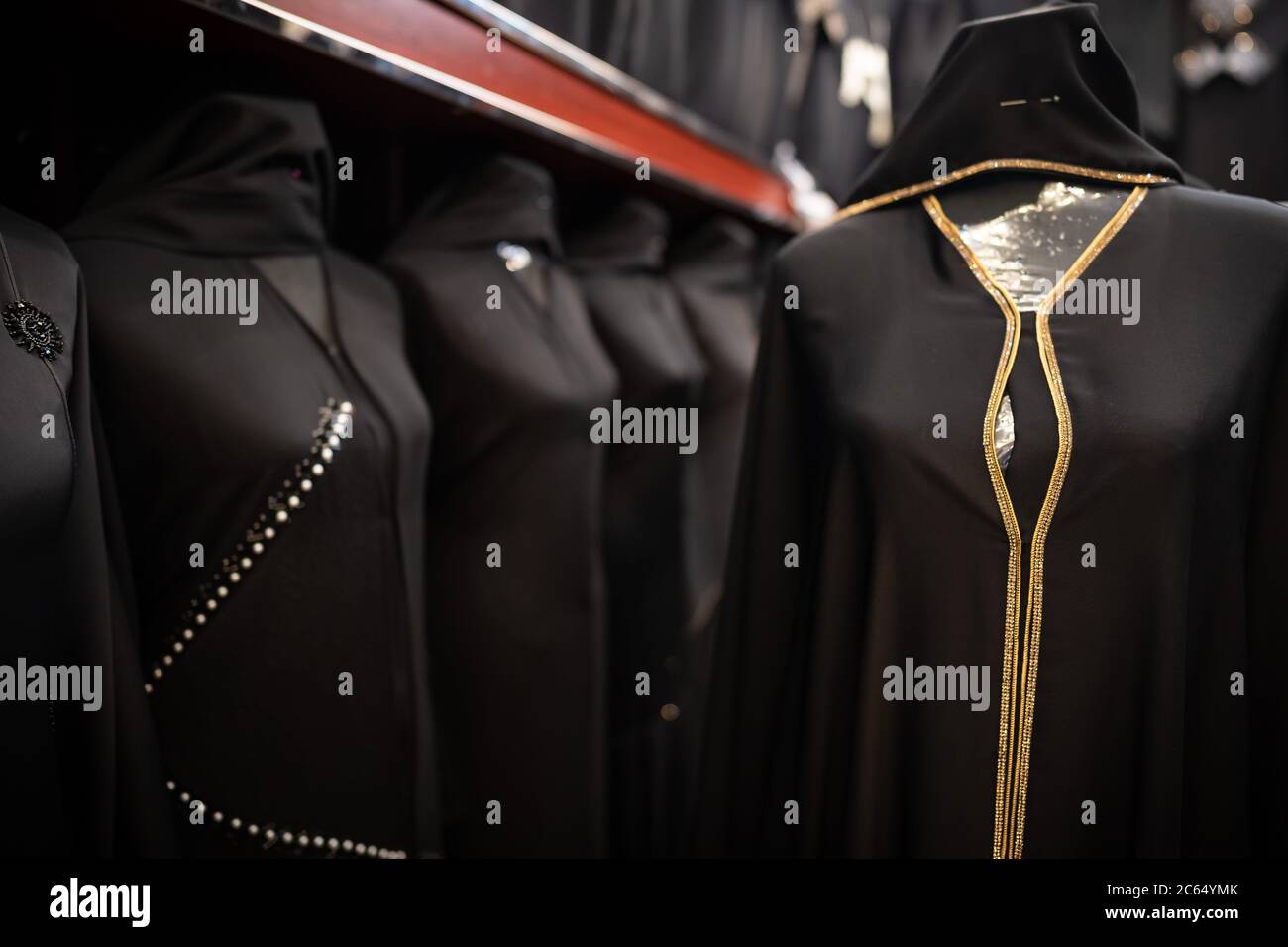 The abaya "cloak" sometimes also called an aba, is a simple, loose over ...