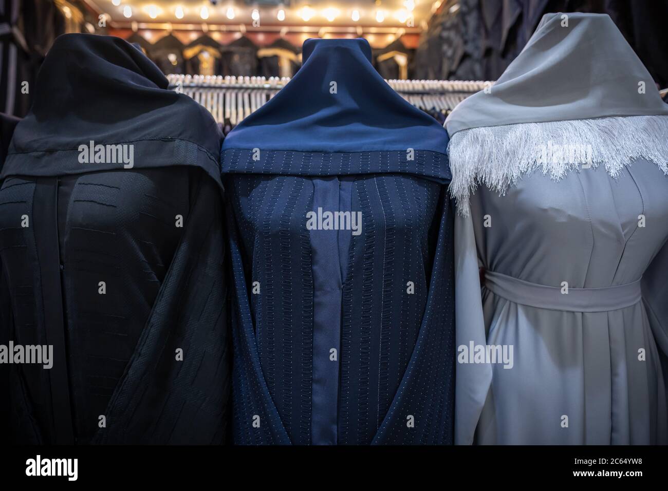 The abaya "cloak" sometimes also called an aba, is a simple, loose over ...