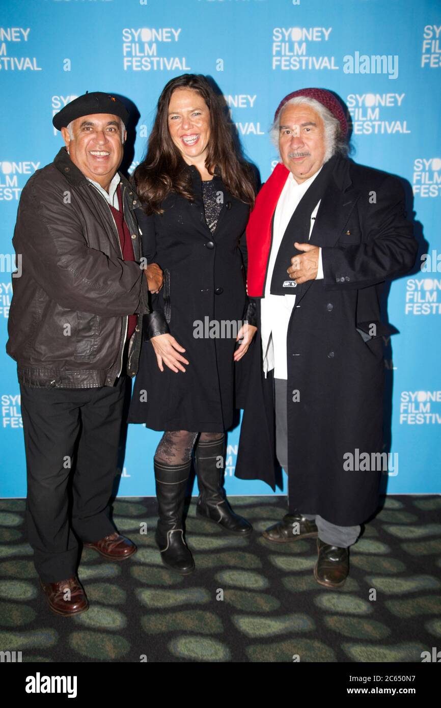 L-R: tbc, director, screenwriter and producer Darlene Johnson and tbc ...