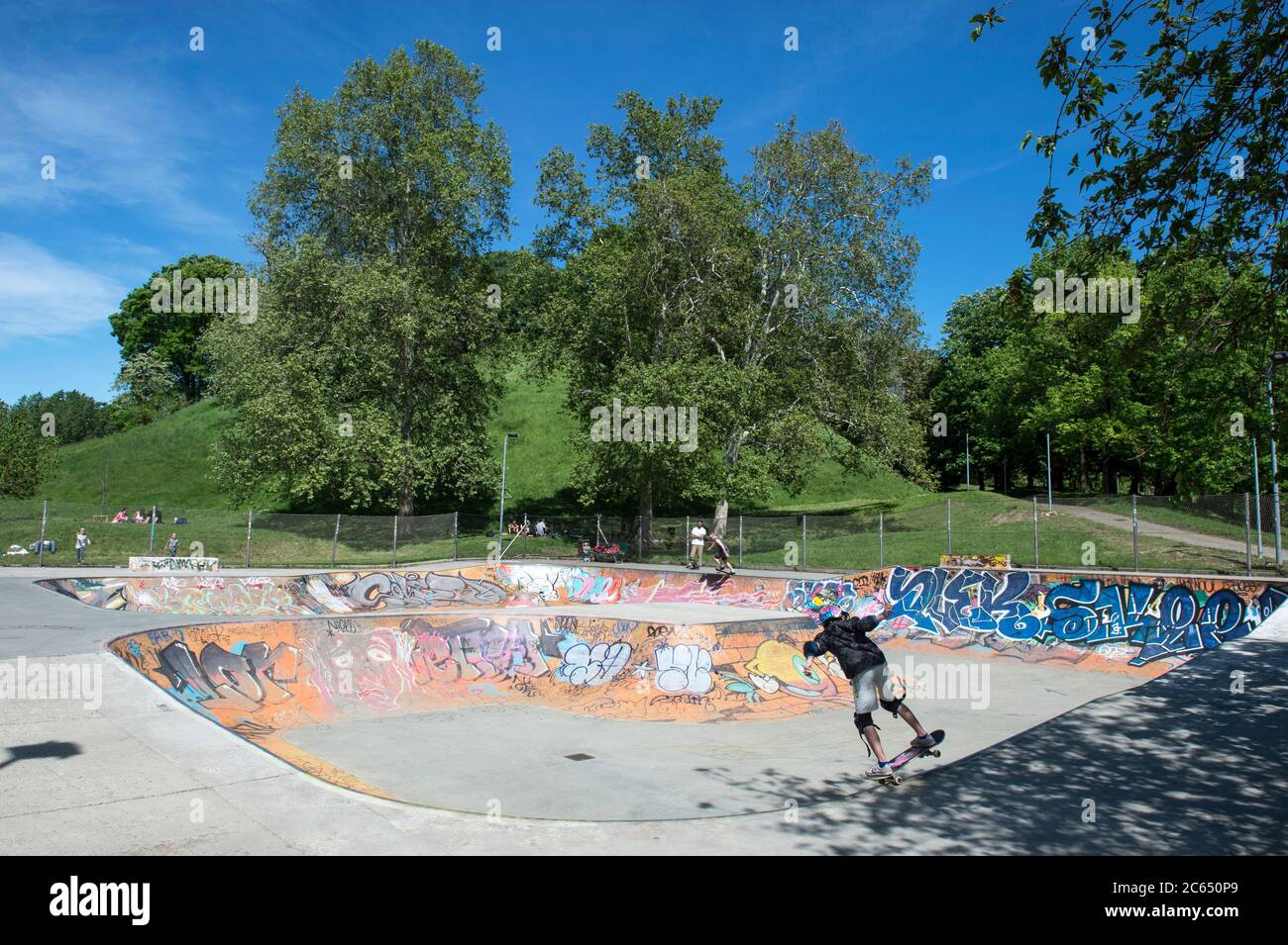 Parco lambro skate park hi-res stock photography and images - Alamy