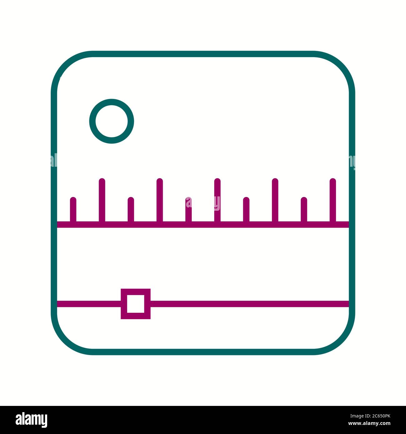 Unique FM Radio Vector Line Icon Stock Vector Image & Art - Alamy