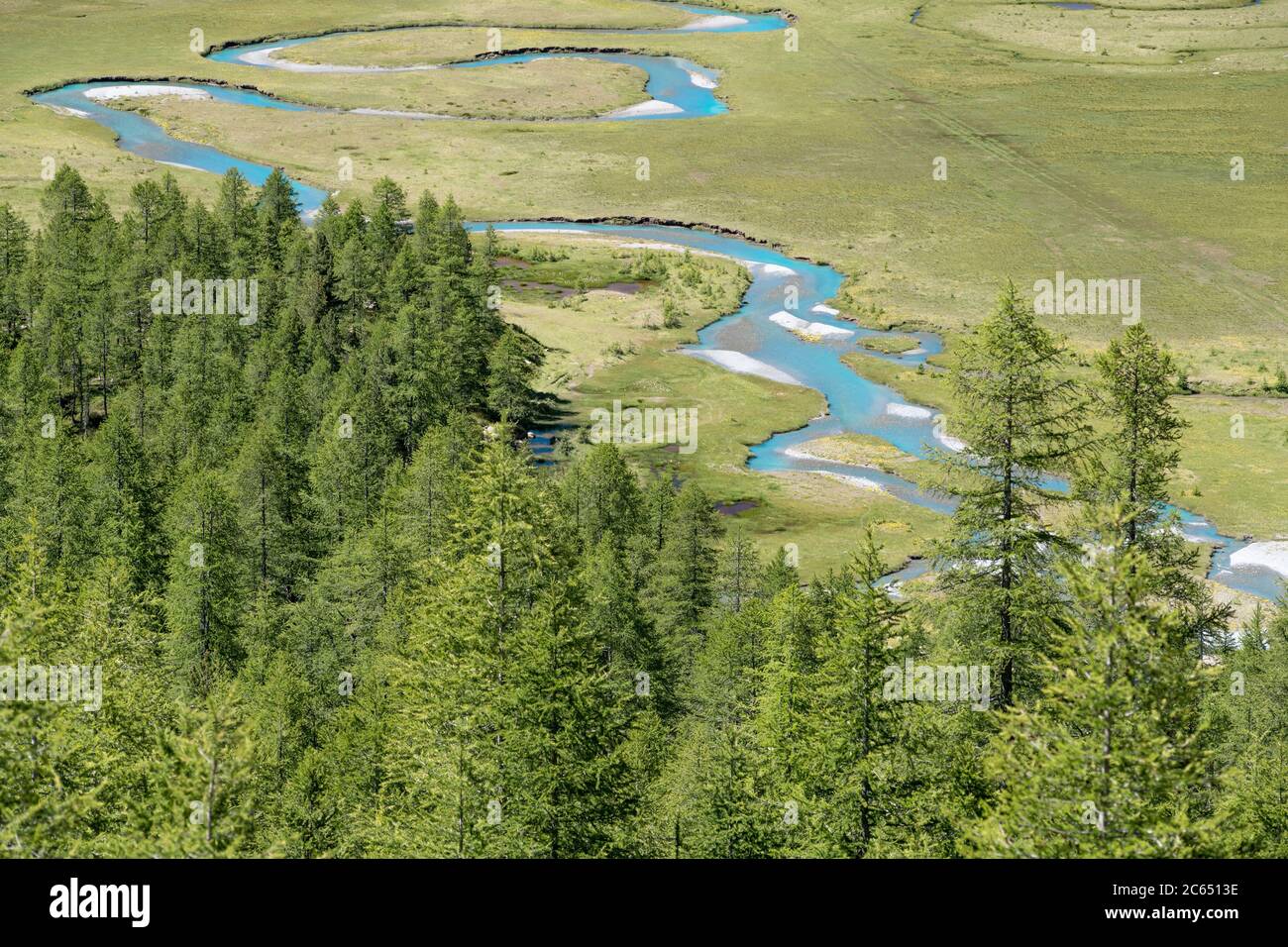 Aerial creek italy hi-res stock photography and images - Alamy