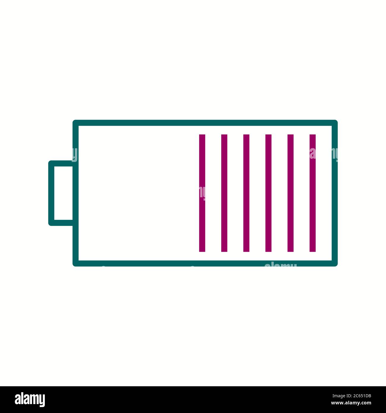 Unique Battery Vector Line Icon Stock Vector Image & Art - Alamy