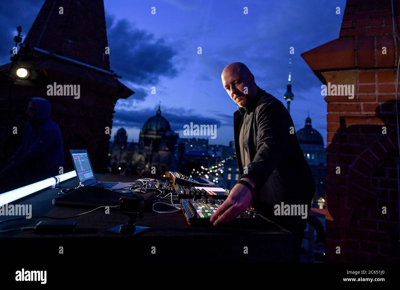 Berlin, Germany. 06th July, 2020. DJ Moritz Rausch aka Rauschhaus will ...
