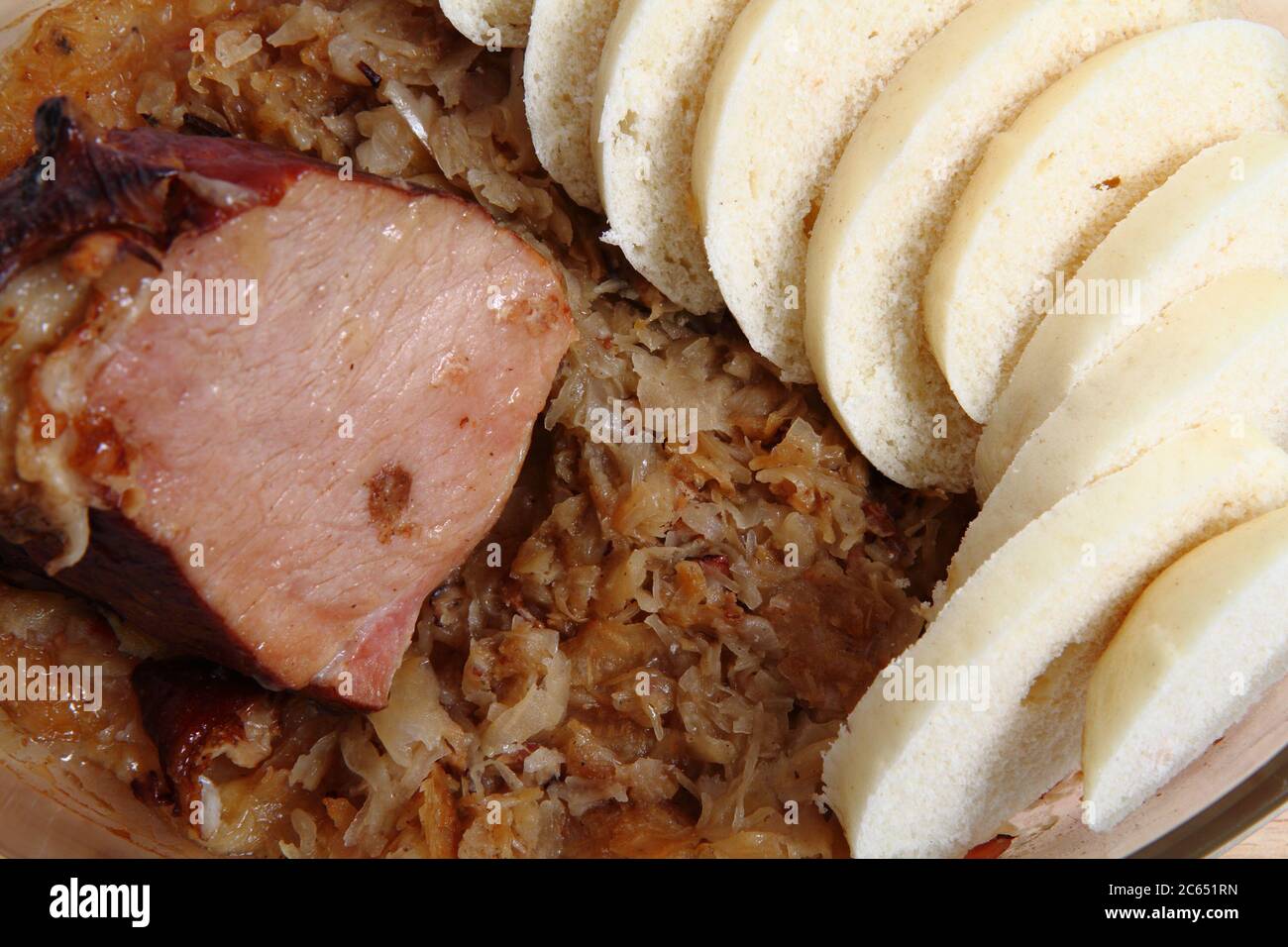 traditional czech pig meat as nice food background Stock Photo - Alamy