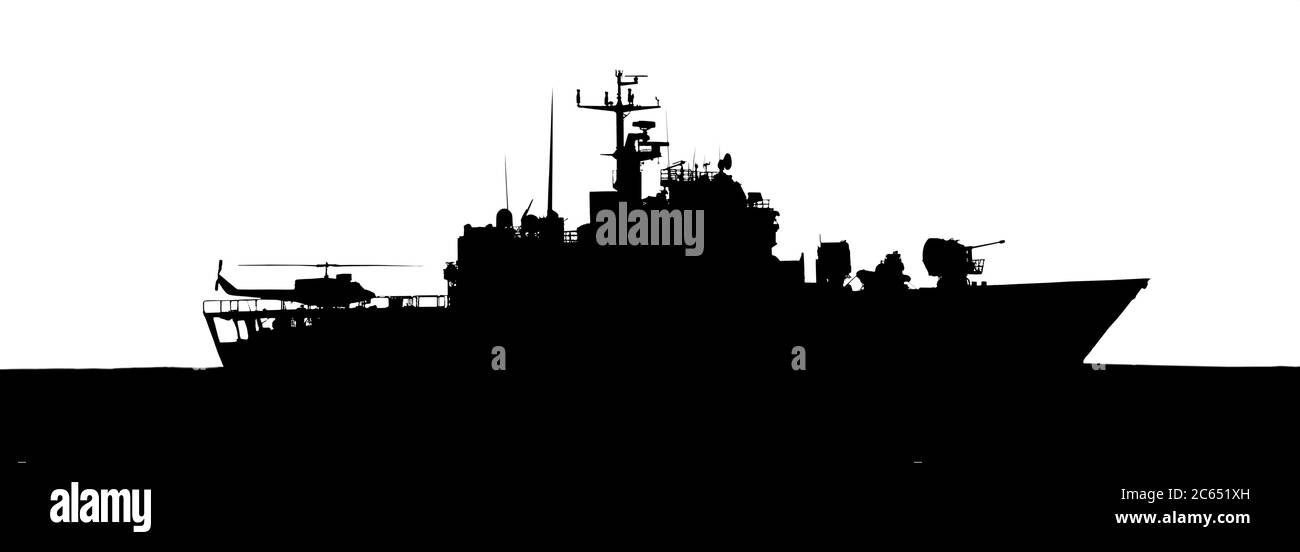 Battleship Silhouette