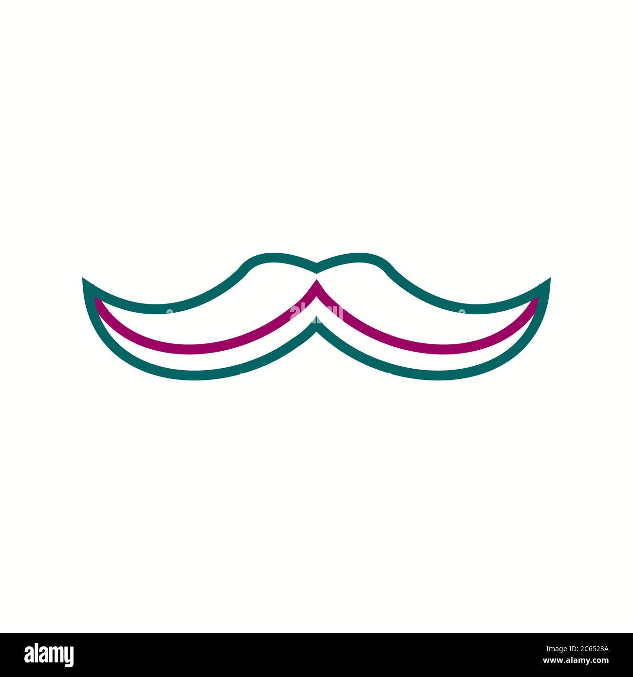 Famous moustache Stock Vector Images - Alamy