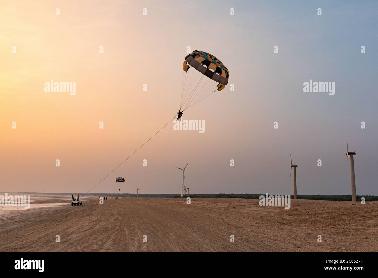 Landscape and activities of locals in Kutch Gujarat India Stock Photo ...