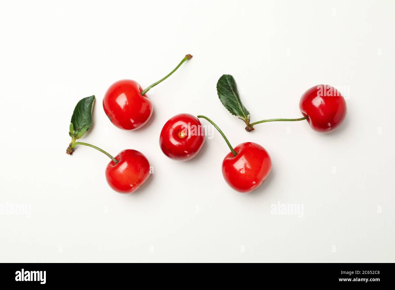 Cherry top view hi-res stock photography and images - Alamy