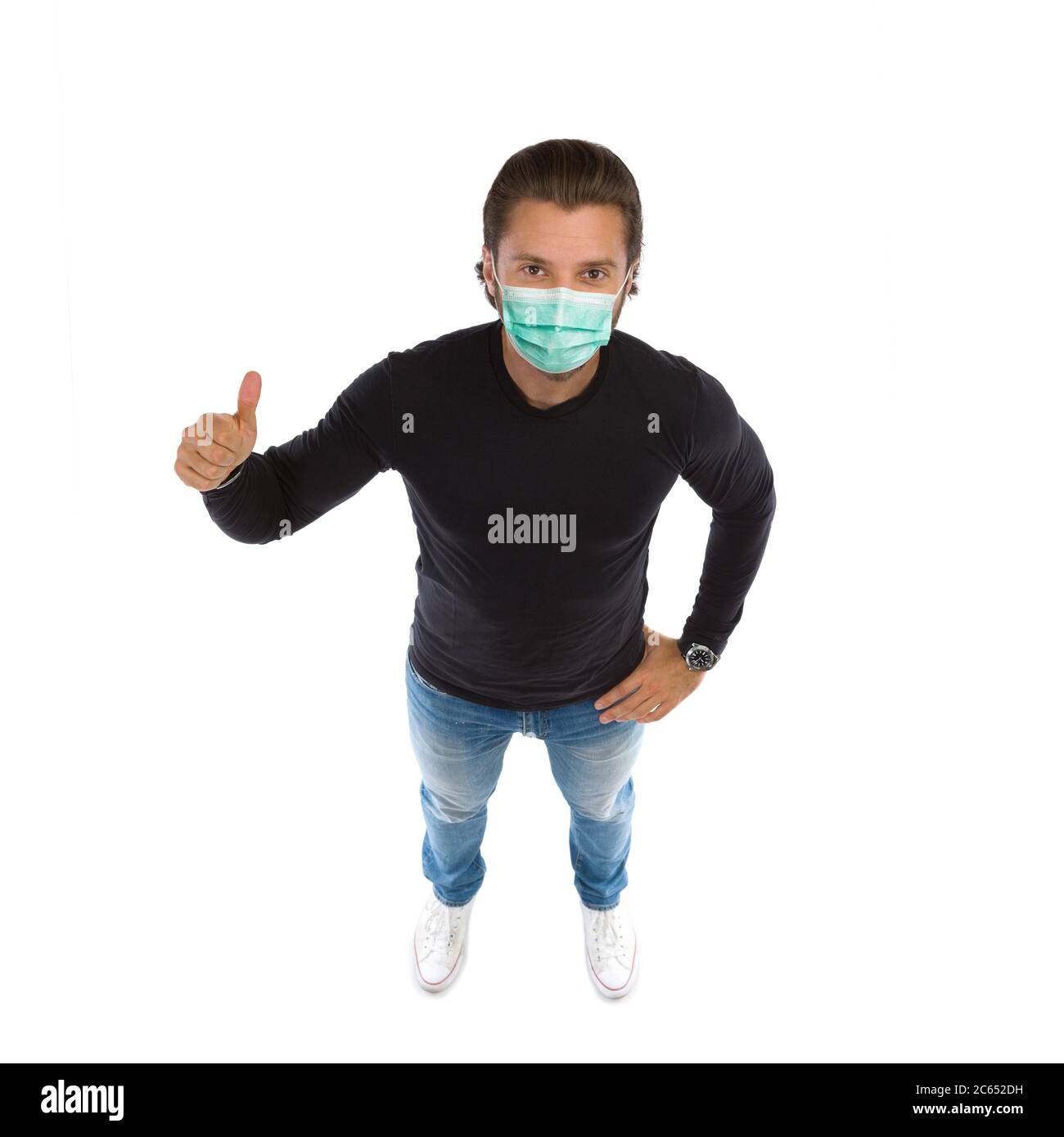 Mask wearing sign Cut Out Stock Images & Pictures - Alamy