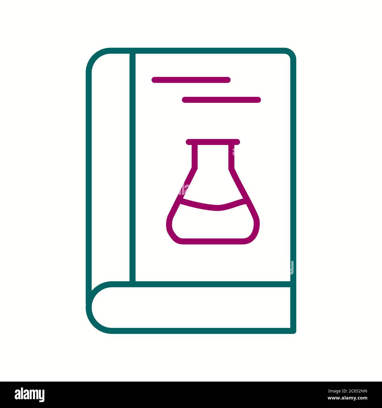 Unique Chemistry Book Vector Line Icon Stock Vector Image & Art - Alamy