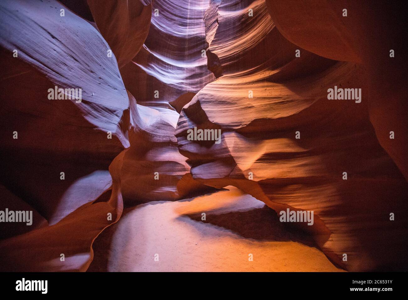 Upper antelope canyon inside hi-res stock photography and images - Alamy